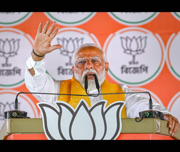 Day In Pics: PM Modi On Lok Sabha Polls Campaign Trail Across West Bengal