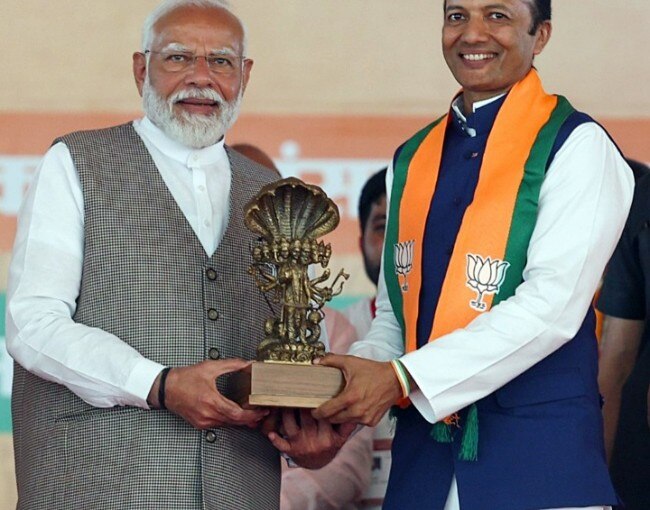 PM Modi held the first rally in Ambala