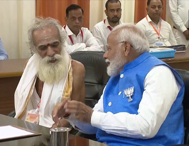 PM Modi in Varanasi: PM Modi Files Nomination Papers From Varanasi Lok ...