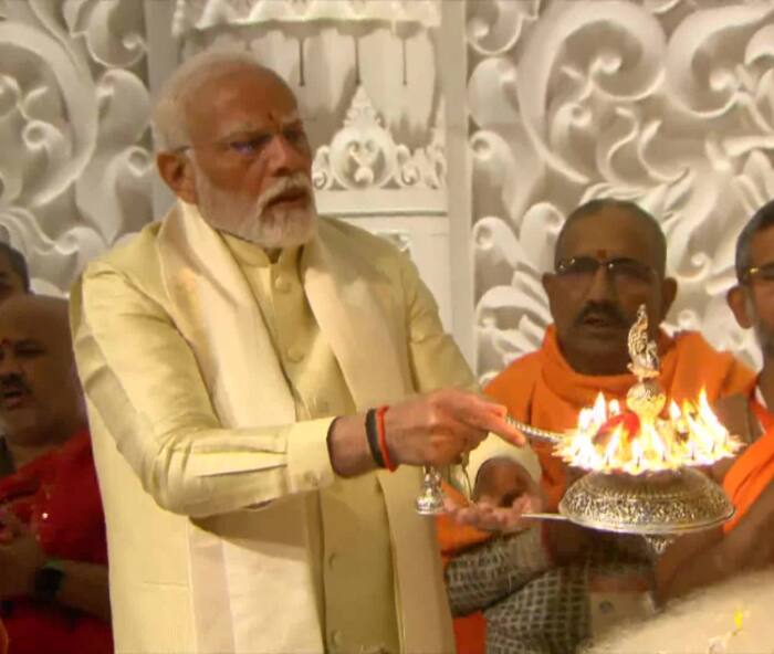 The idol of Ram Lalla unveiled