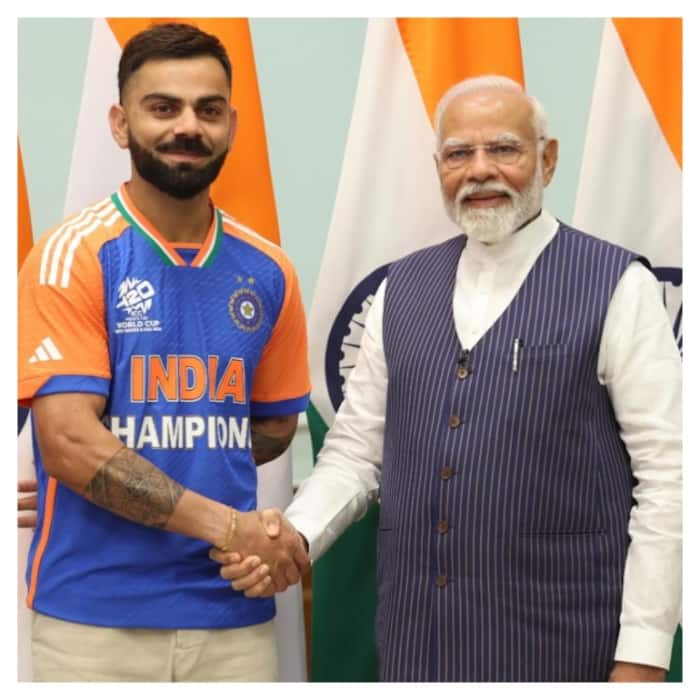 PM Modi Meets T20 World Cup-Winning Indian Team In Delhi - In Pictures