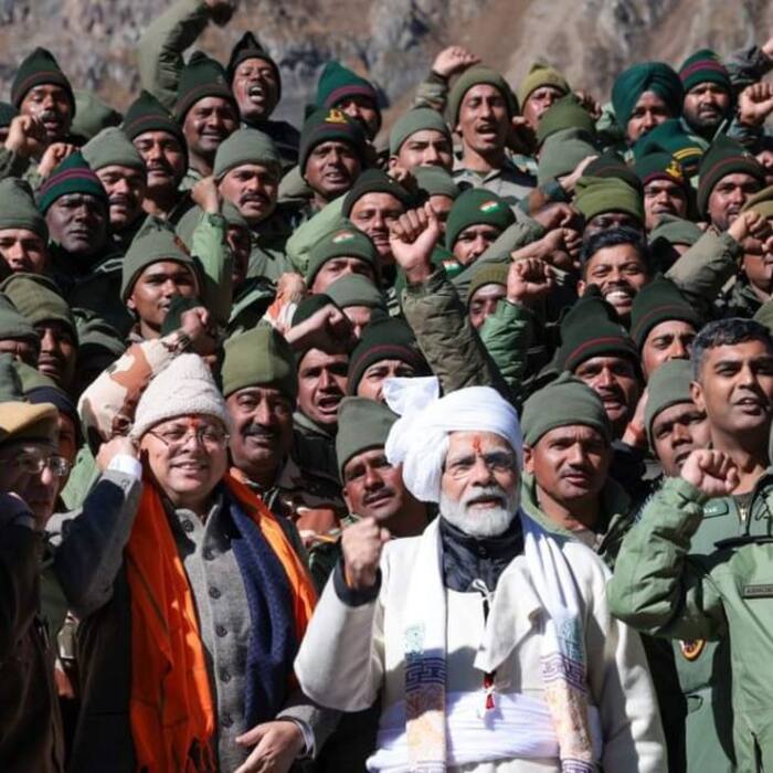 In Pics: PM Modi In Uttarakhand, Offers Prayers At Parvati Kund, Adi ...