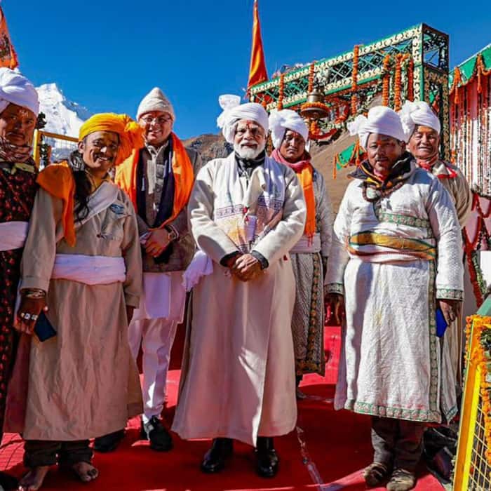 In Pics: PM Modi In Uttarakhand, Offers Prayers At Parvati Kund, Adi ...
