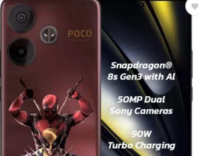 Poco F6 5G Deadpool Limited Edition Launched