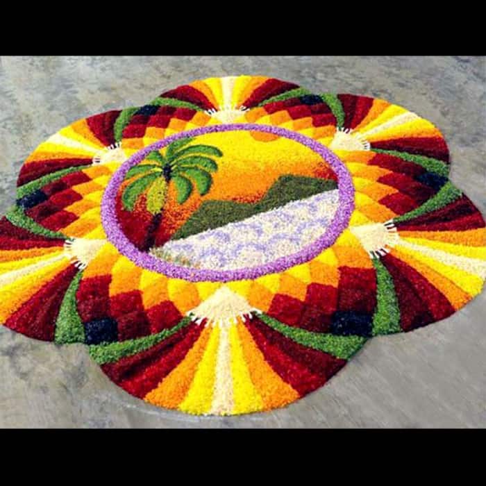 9 beautiful designs of Pookalam you can brighten up your Onam ...
