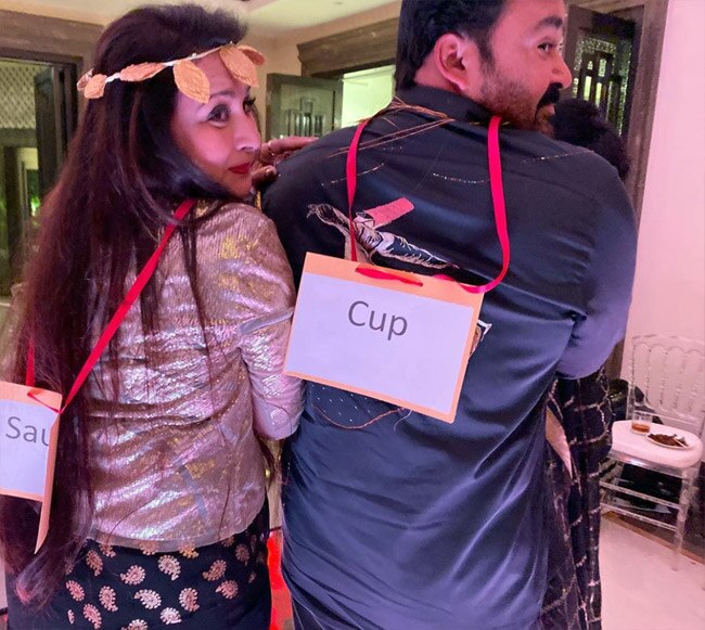 Poonam Dhillon With Super Star Mohanlal