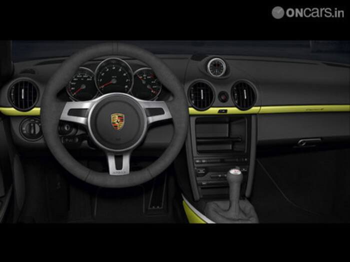 Porsche Cayman R Interior