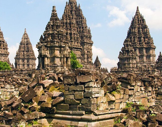 Prambanan Temple in Java, Indonesia
