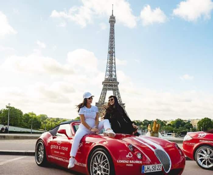 Pregnant Amy Jackson Shares Pictures From Europe Car Rally