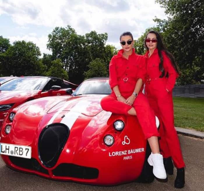 Pregnant Amy Jackson Shares Pictures From Europe Car Rally