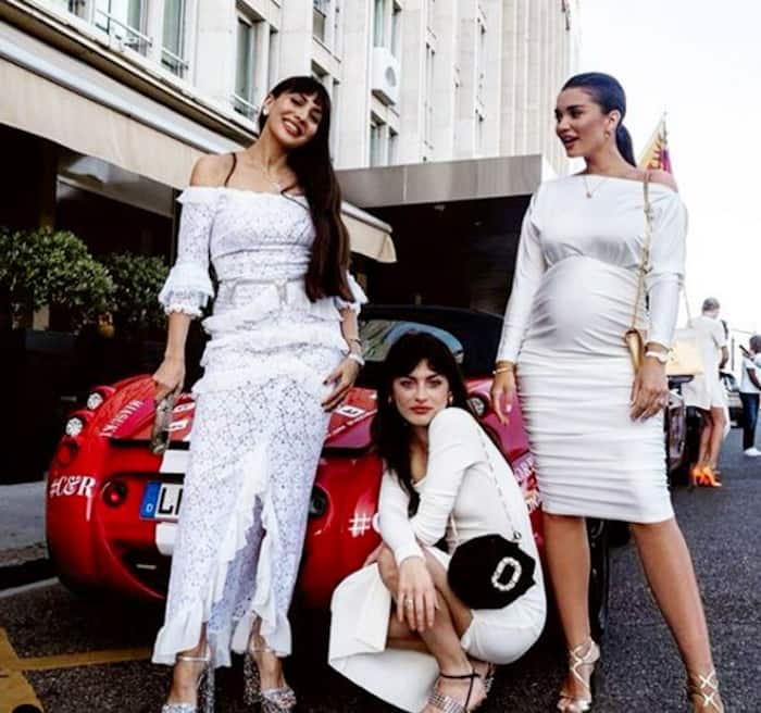 Pregnant Amy Jackson Shares Pictures From Europe Car Rally