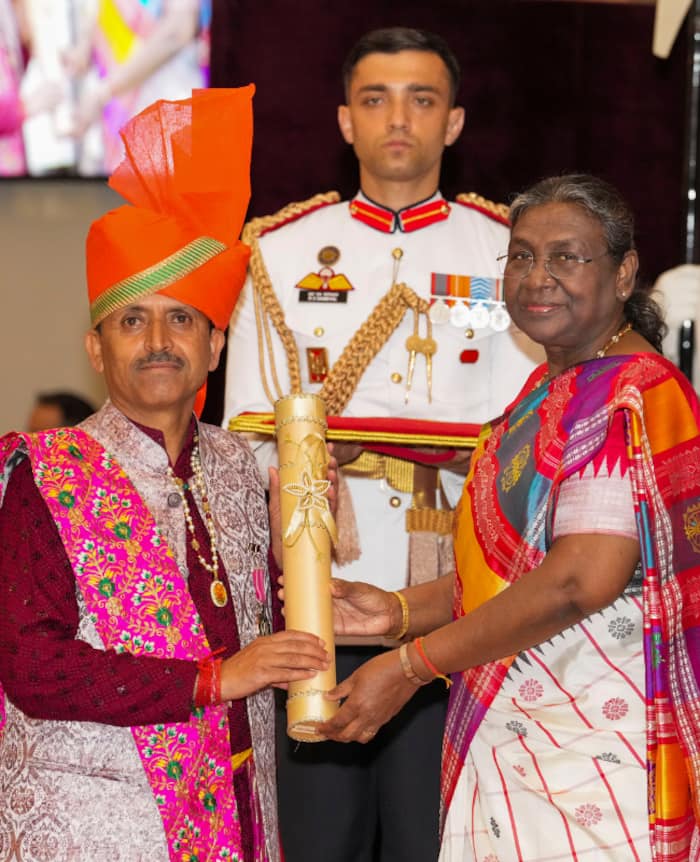 President Droupadi Presents Padma Awards 2024- InPics
