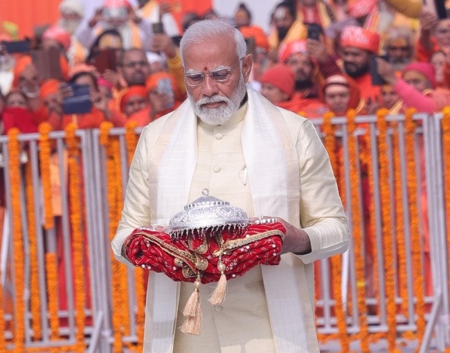 Prime Minister Modi To lead the rituals for the Pranpratishtha ceremony