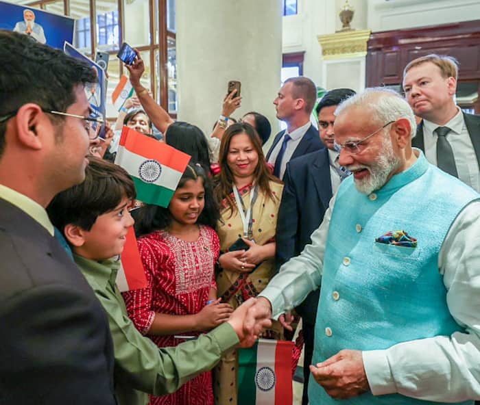 Prime Minister Narendra Modi Arrives In Moscow, Russia