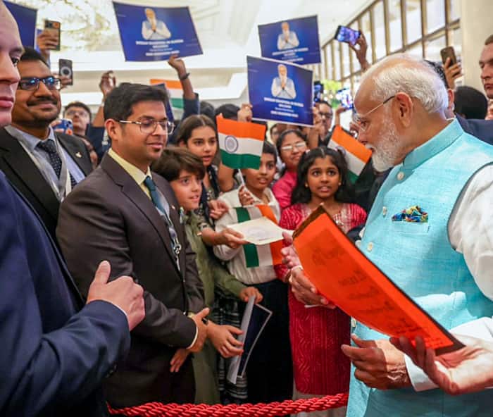 Prime Minister Narendra Modi Arrives In Moscow, Russia