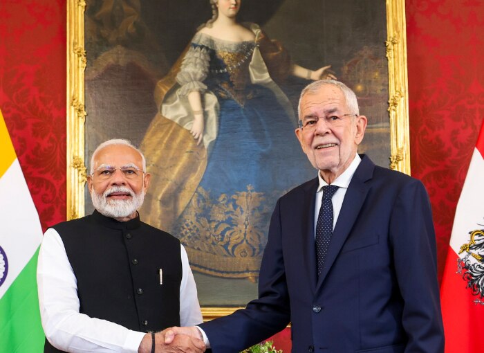Prime Minister Narendra Modi In Austria- In Pictures