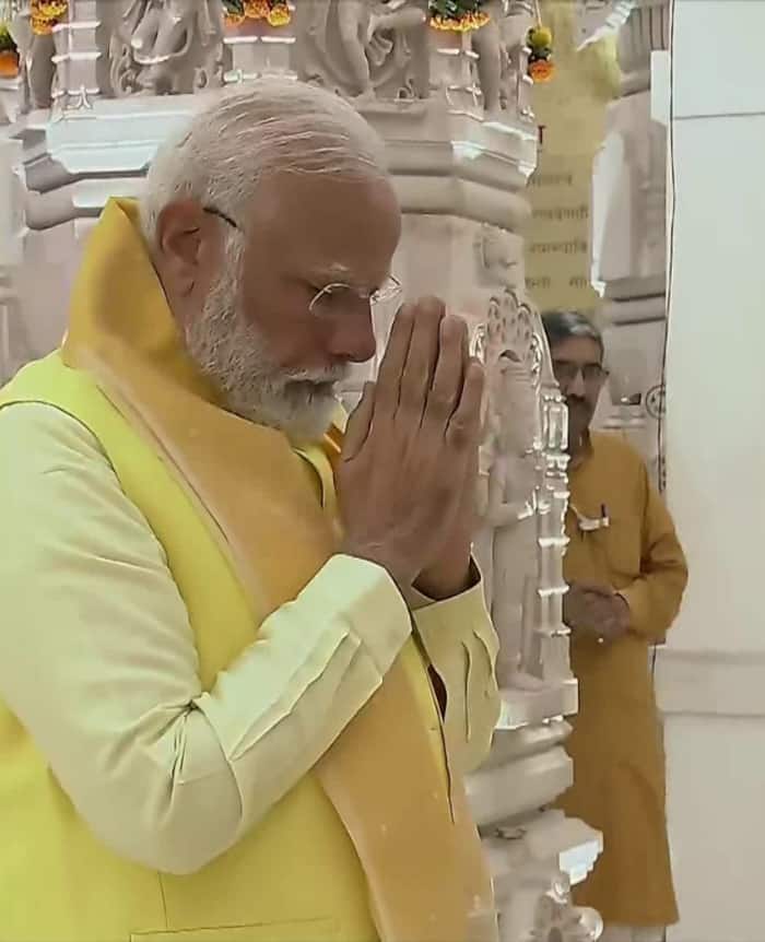 This is PM Modi's first visit to Ayodhya after the Ram Lalla idol's ...
