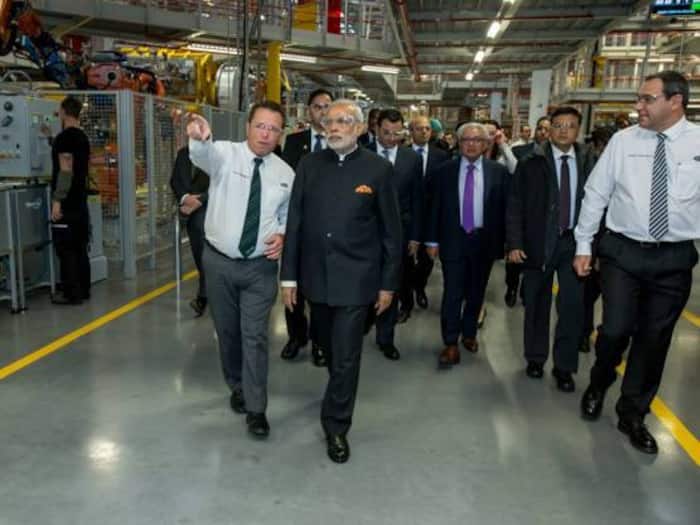 Prime Minister's recent visit to Jaguar Land Rover Factory in UK