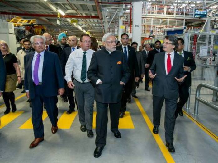 Prime Minister's recent visit to Jaguar Land Rover Factory in UK