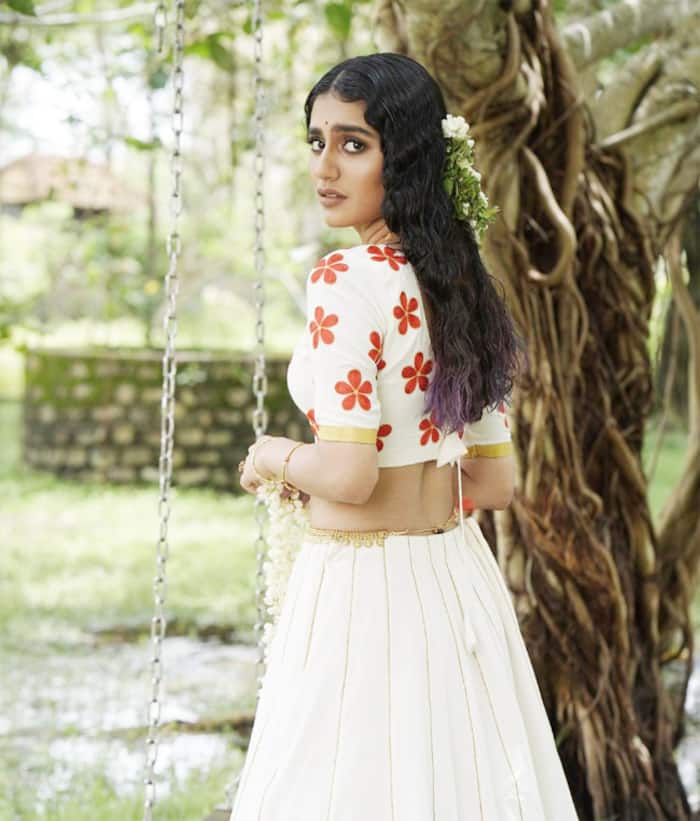 Priya Prakash Varrier Shares Traditional Onam Look in Gorgeous White ...