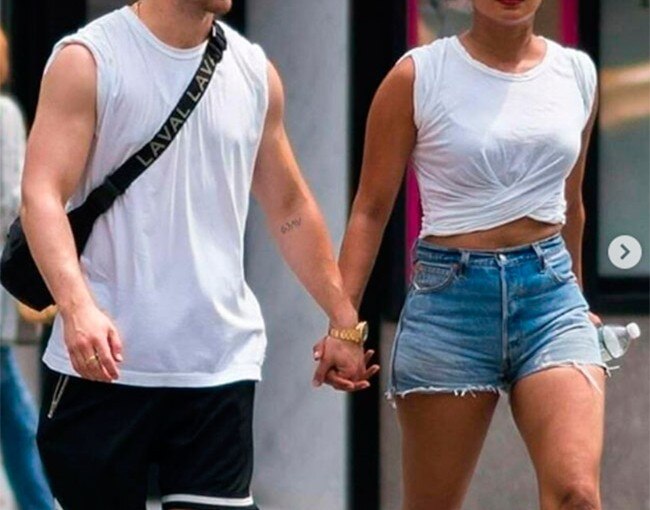 Priyanka and Nick’s PDA