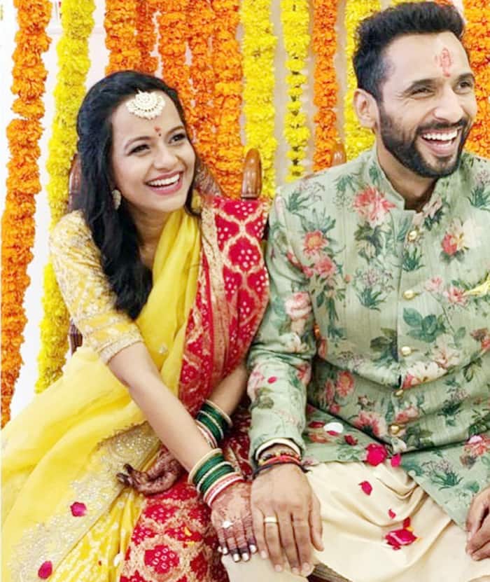 Punit Pathak And Nidhi Moony Singh Get Engaged in a Stunning Ceremony - Viral Photos