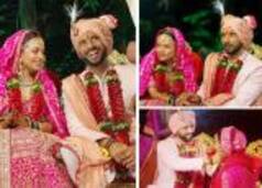 Punit Pathak-Nidhi Moony Singh Kiss Each Other at Their Fairytale ...