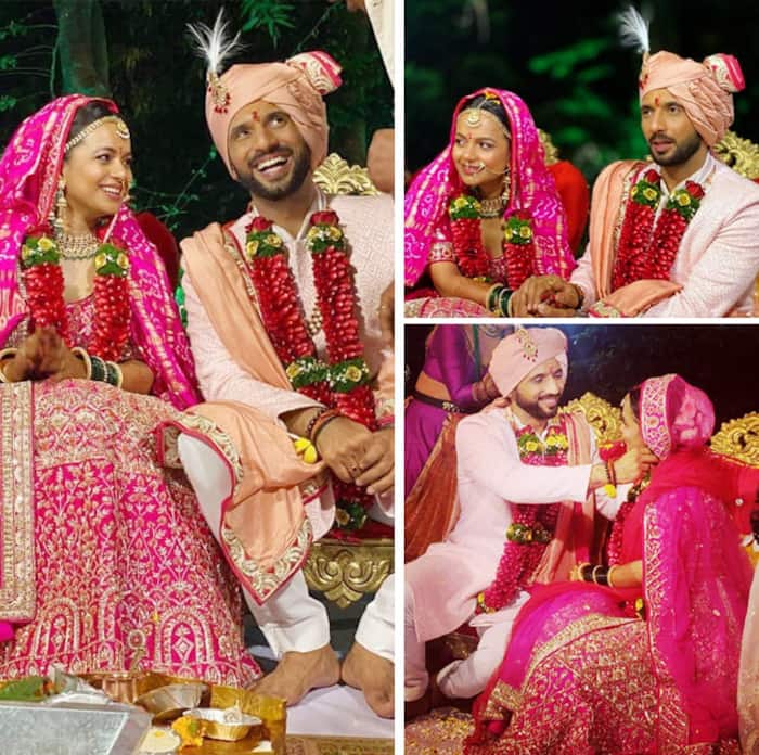 Punit Pathak-Nidhi Moony Singh Kiss Each Other at Their Fairytale ...