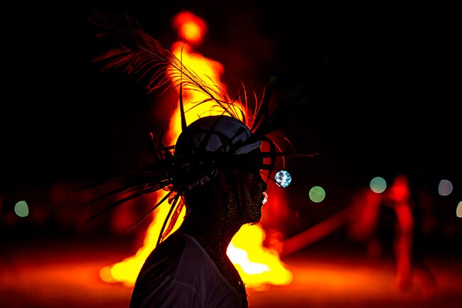 Traditional attire of Rabha tribal girls