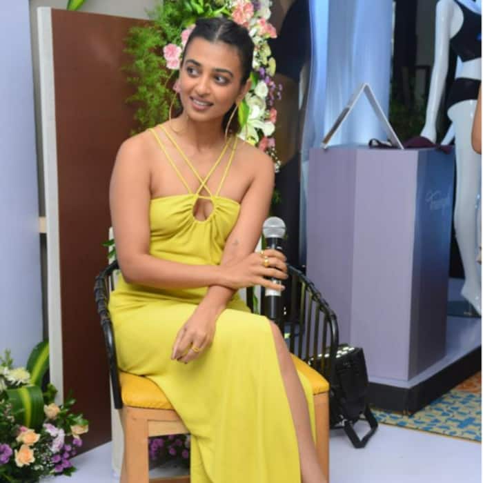 Radhika Apte Stuns Effortlessly in a Hot Dress With Sexy Thigh-High ...