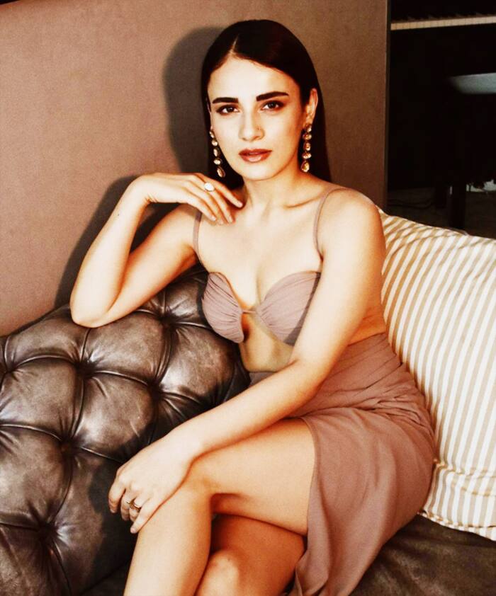 Radhika Madan Lit Up The Internet In Rs 4k Beige Inverted Bikini Top, Fans Compare Her With ...