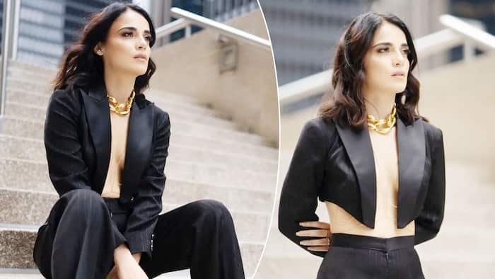 Radhika Madan’s Hot And Sexy Photos in Black Braless Top Break The Internet – Check Here