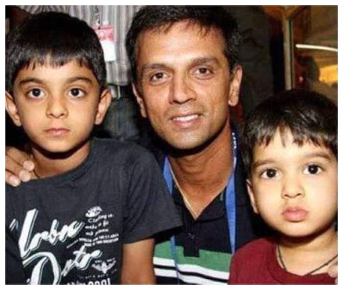 Rahul Dravid's children