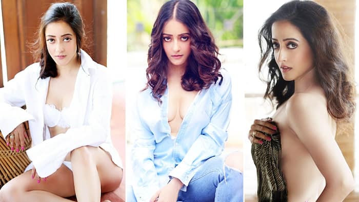 Raima Sen Flaunts Her Perfect Curves in White Bikini And Topless Photoshoot