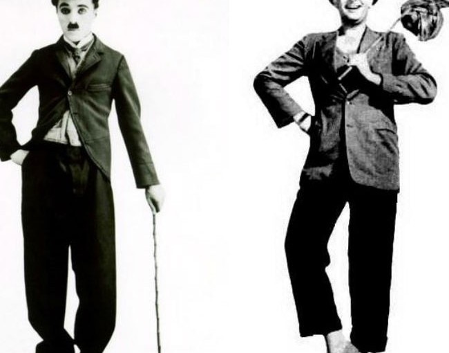 Raj Kapoor as Charlie Chaplin in Shree 420
