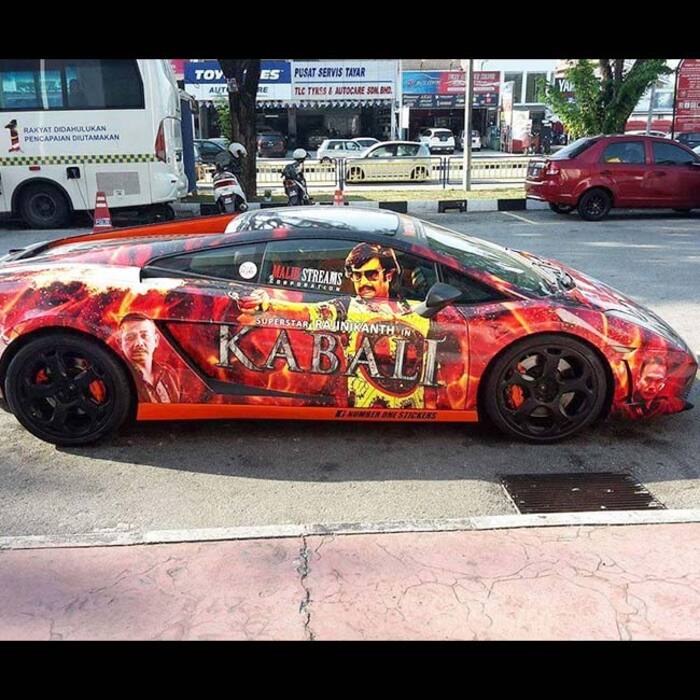 As Kabali mania takes over, check out pictures of fans who have done ...