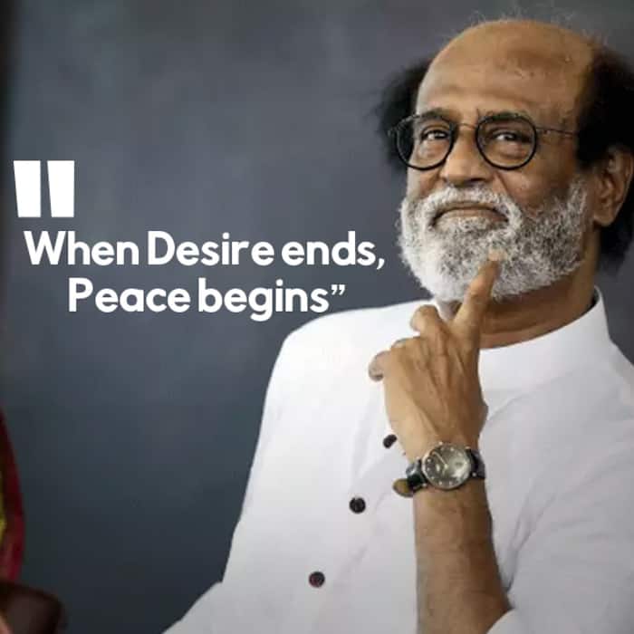 10 quotes by Superstar Rajinikanth that will motivate you for life