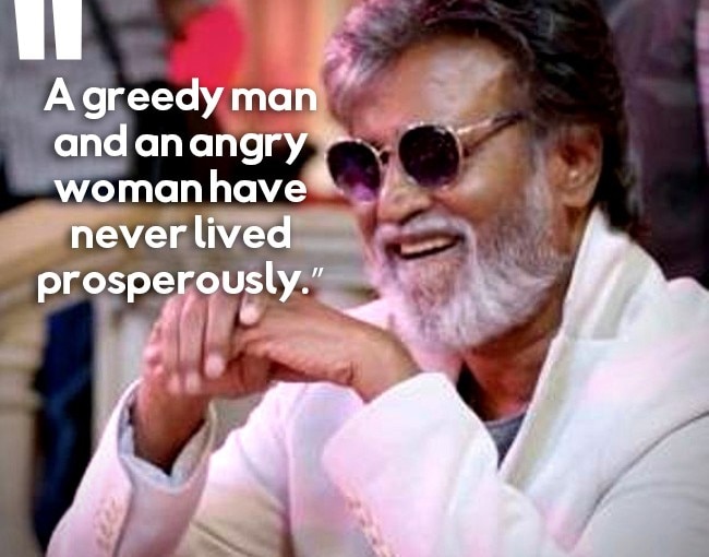 Rajinikanth’s quote on life