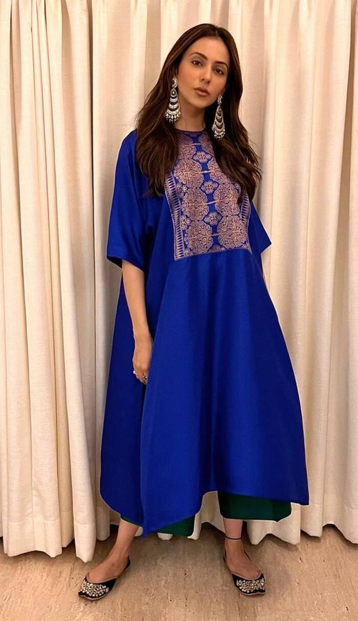 Rakul Preet Flaunts Her Sartorial Style