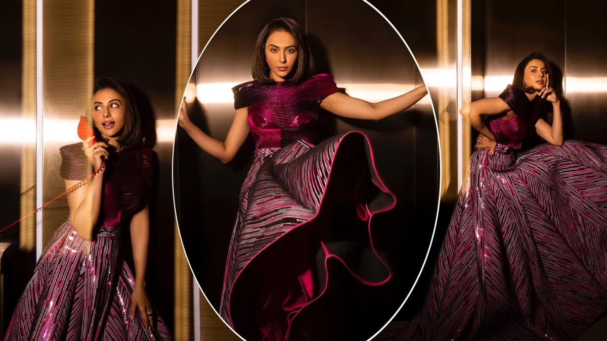 Rakul Preet Singh wears a stunning Amit Aggarwal number in new photoshoot