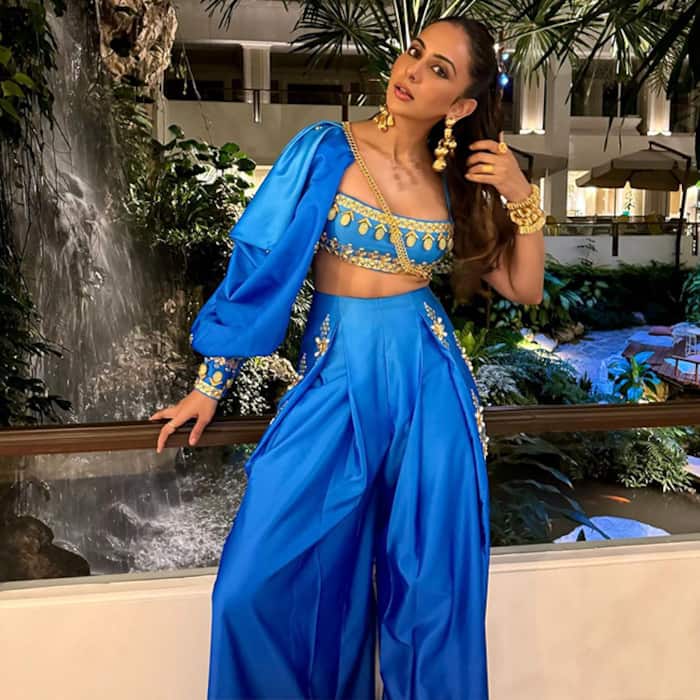 Rakul Preet Singh exudes golden charm