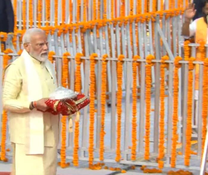 The idol of Ram Lalla unveiled