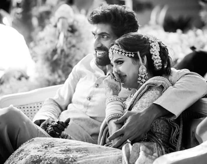 Rana Daggubati Miheeka Bajaj Enjoy Their Reception