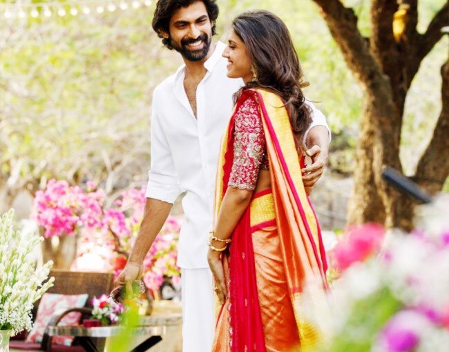 Rana Daggubati wears a white shirt and lungi for the ceremony