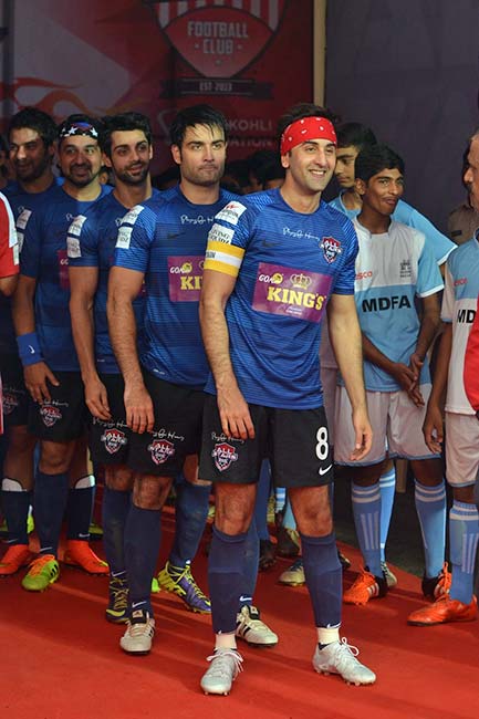 Amitabh Bachchan attends Celebrity Soccer match