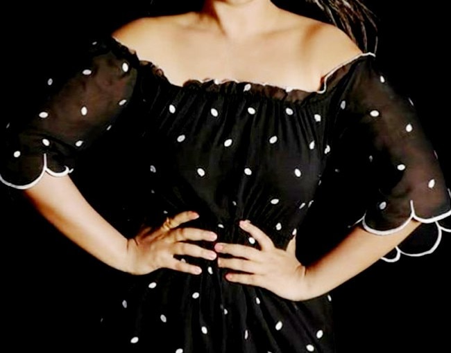 Rani Chatterjee Will Make Your Jaws Drop in Black Dress And Red Lips