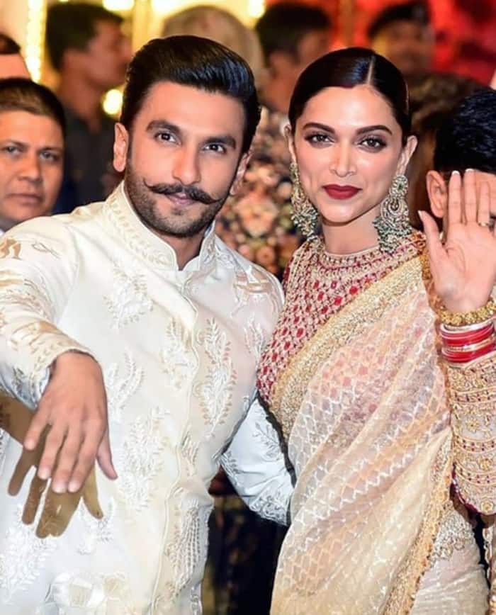Ranveer Singh and Deepika Padukone wear Sabyasachi