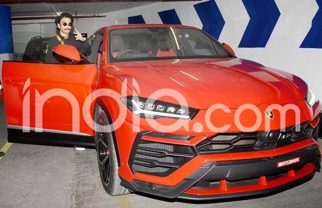Ranveer Singh Added Lamborghini Worth Rs 3 Crore to His Collection (PICS)