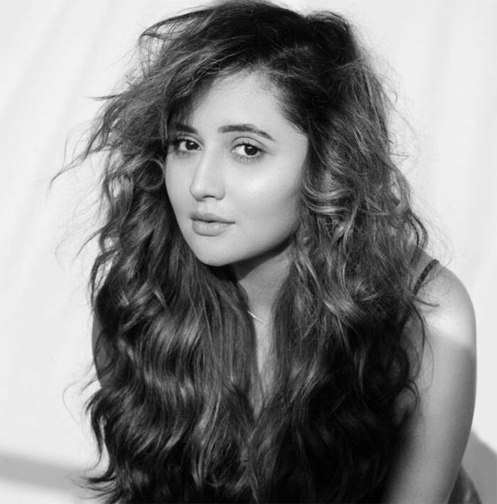 Rashami Desai Goes Bold Once Again in Black Sheer Bralette And Grey ...