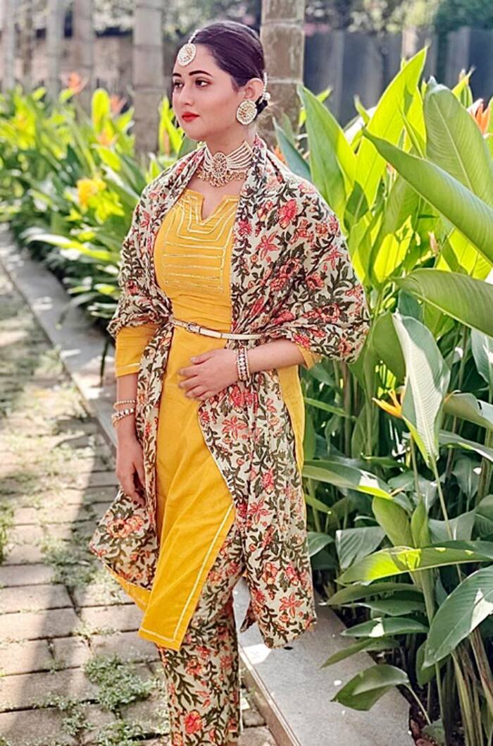 Rashami Desai Goes Traditional